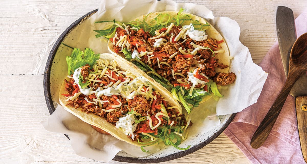 Tex Mex Beef Tacos - Helen Browning's Organics