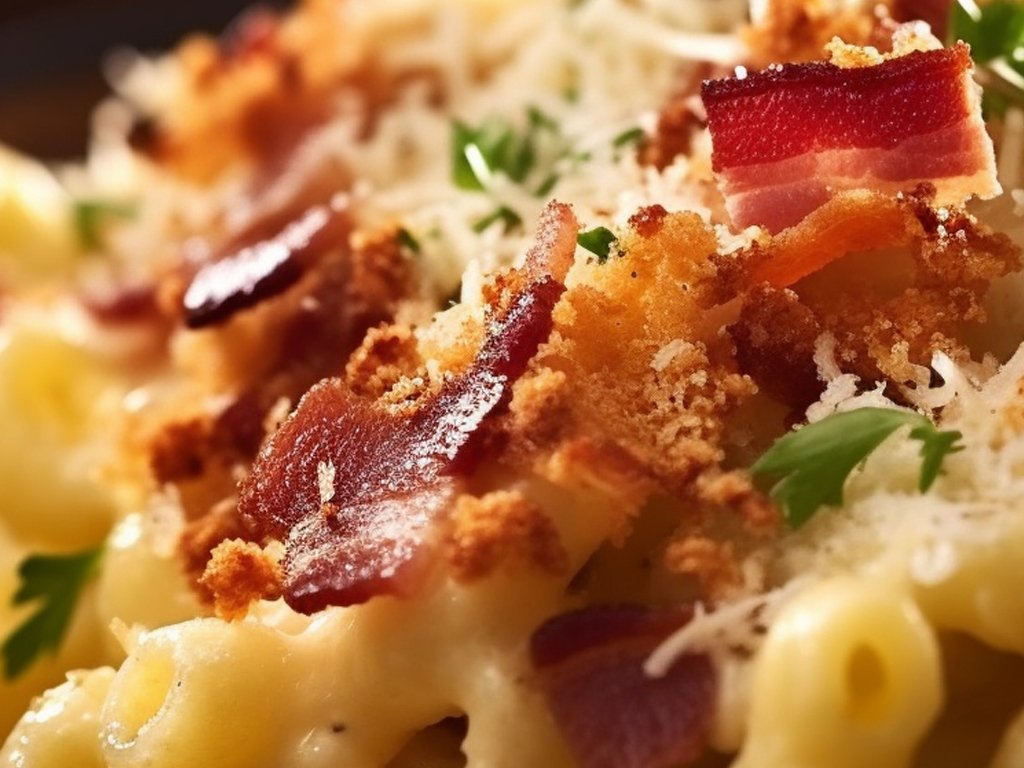 Beery Bacon Mac n Cheese - Helen Browning's Organics